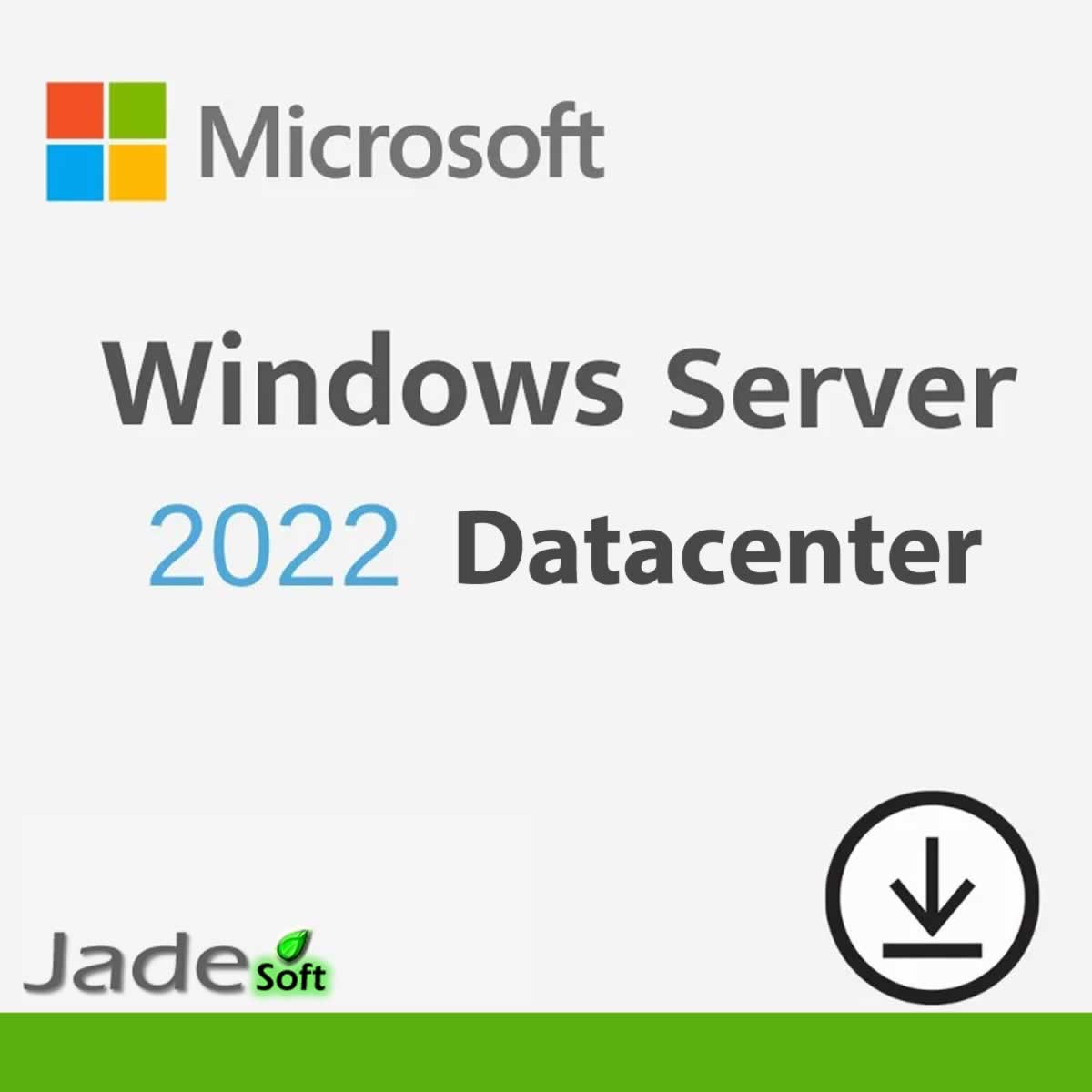 Jade Soft - Comprar Licença Microsoft Windows Server 2022 Datacenter