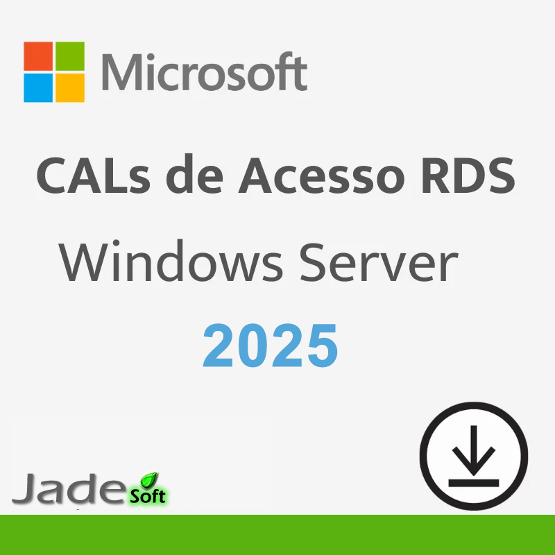 Jade Soft - Comprar Licença Microsoft Windows Server 2025 RDS CAL PACK ...